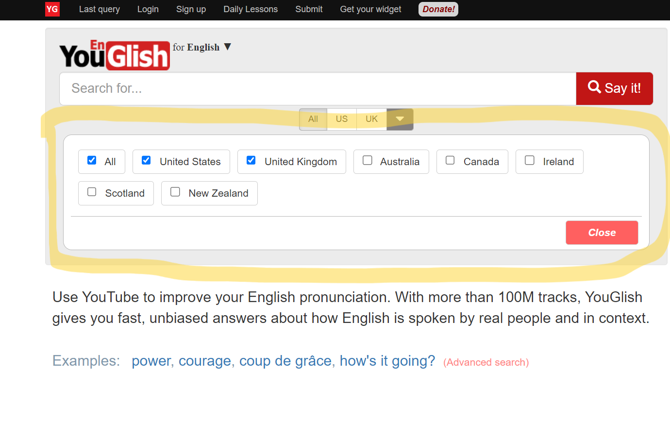 【無料英語学習】YouGlishの使い方を徹底解説【活用方法5選】 - まいける英語塾